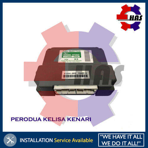 PERODUA KELISA KENARI ENGINE CONTROL UNIT ECU/E.C.U 89560-97Z03 NEW ...
