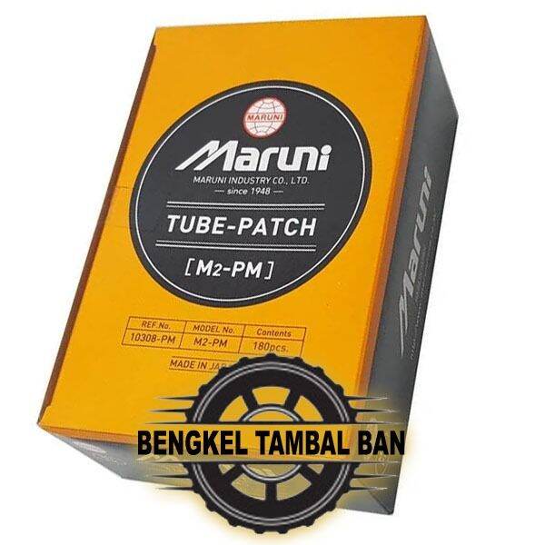 Maruni Tube Patch M2 isi 180pcs Ukuran 40mm Karet Tambal Ban Dalam ...