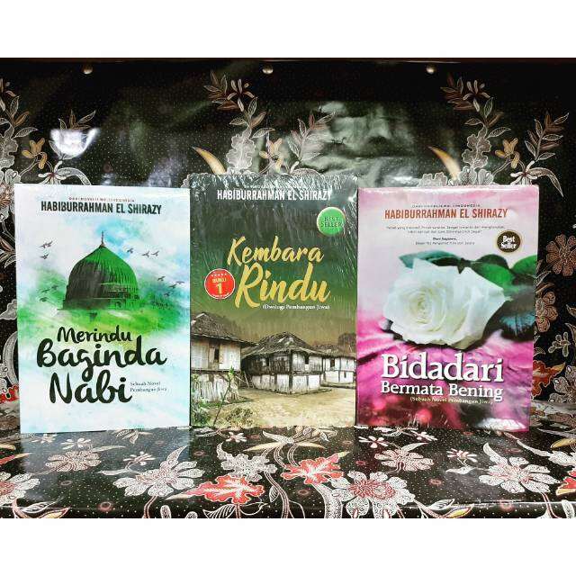 Buku Paket 3 Novel Merindu Baginda Nabi - Kembara Rindu - Bidadari ...