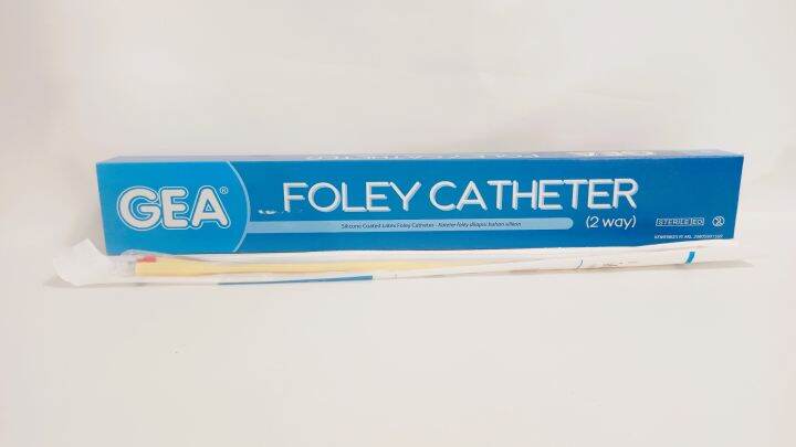 Gea Foley Catheter 2 Way BOX 10pcs/ Kateter Urine/ Selang Urin | Lazada ...