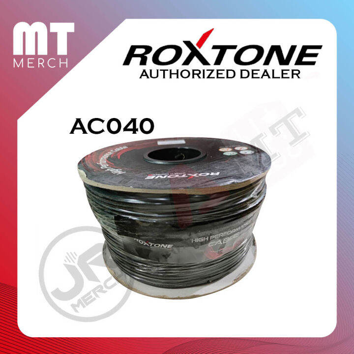 1 Roll/100meters Roxtone Flat Cable AWG24 (AC040L1000) | Lazada PH