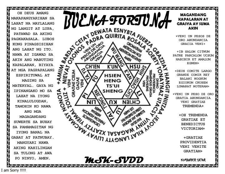 BUENA FORTUNA / Talandro ng Tagumpay / Swerte / Proteksiyon | Lazada PH