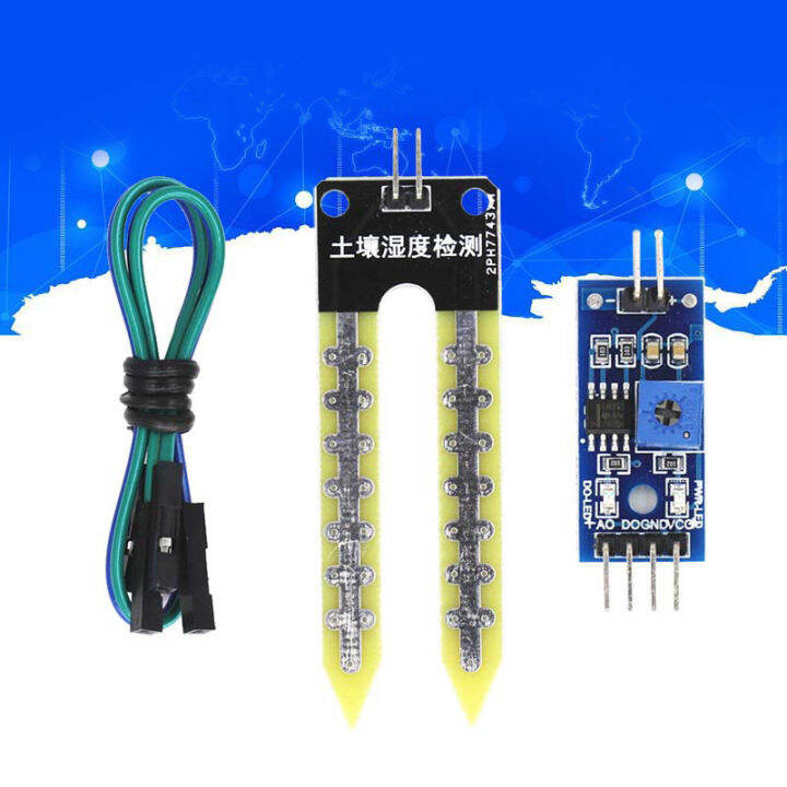 Famuchen Capacitive Soil Moisture Sensor Module / Soil Humidity Digital ...