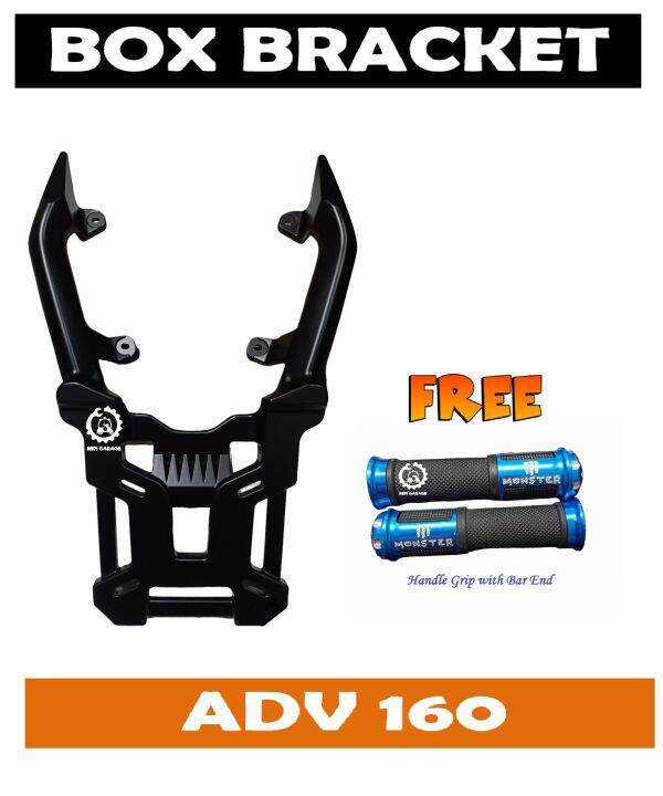 HONDA ADV 160 Box Bracket with HANDLE GRIP | Lazada PH
