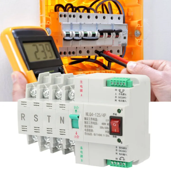 Transfer switch 4P, Dual Transfer Switch AC 400V Dual Power Automatic ... Transfer switch 4P, Dual Transfer Switch AC 400V Dual Power Automatic ...