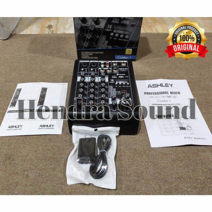 MIXER Audio Ashley evolution 4 Original 4 channel | Lazada Indonesia