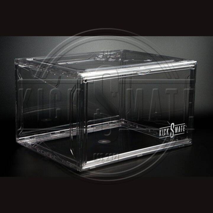 Magnetic Clear Stackable Shoebox Side Drop MS-02 The New | Lazada PH