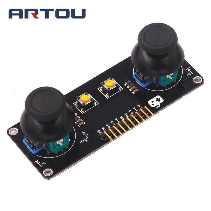 โมดูลปุ่มกด PS2 เกม PS2 2 ช่องสําหรับ Arduino สําหรับ PS2 JoyStick ...