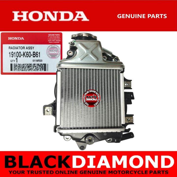 JOEY - ORIGINAL HONDA CLICK 125i (V2 & V3) | RADIATOR ASSEMBLY | PART ...