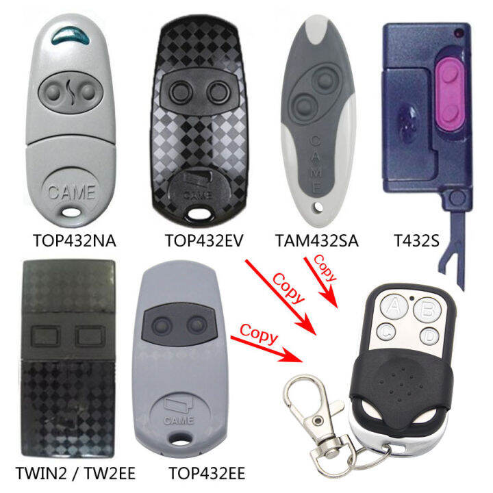 Copy CAME Door Remote Control CAME TOP 432NA 432EE 432EV TOP-432NA ...
