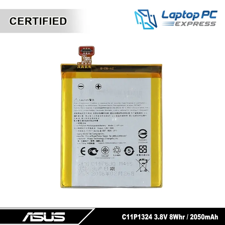 Asus ZenFone 5 ZE620KL Battery Replacement C11P1324 2050mAh X00QD ...