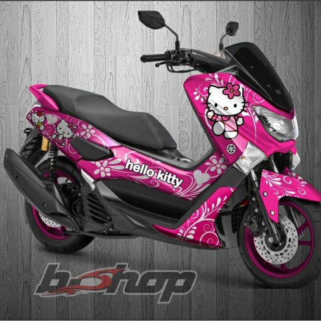 Decal Yamaha NMAX full body Hello Kitty | Lazada Indonesia