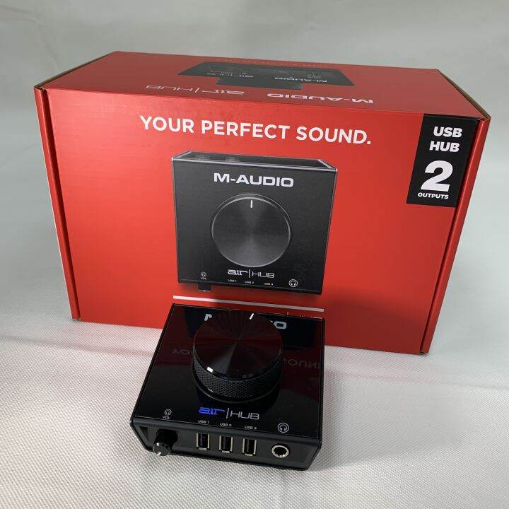 M-Audio AIR|Hub USB Audio Interface with Built-in Hub | Lazada PH