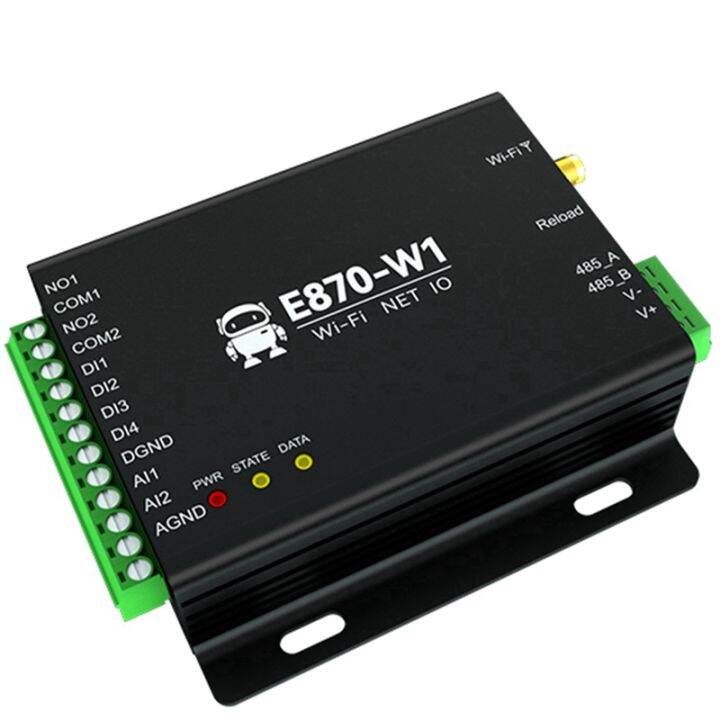 Spare Parts WiFi Edge Acquisition Gateway IO Controller Ethernet RS485 4DI+2DO+2AI E870-W1 TCP ...