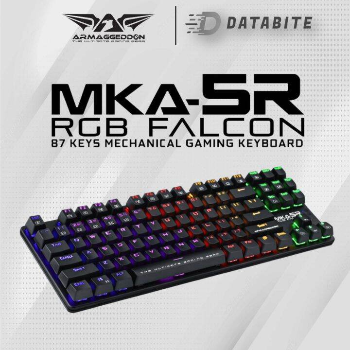 Armaggeddon Gaming Mechanical Keyboard MKA-5R RGB Falcon Wired RGB 87 ...