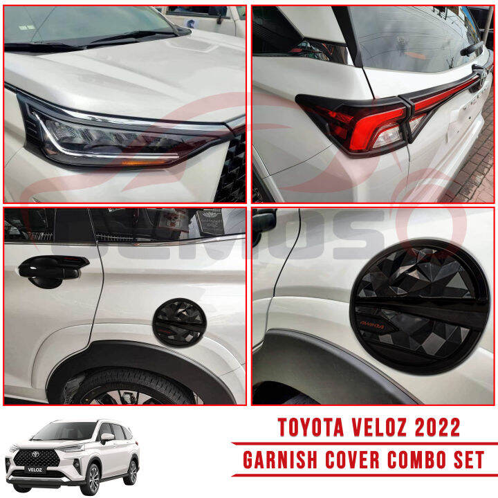 TOYOTA VELOZ 2022-2023 GARNISH COVER COMBO SET (2022 2023) | Lazada PH