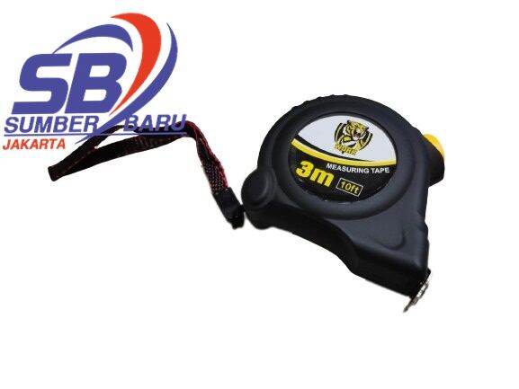 SB OLIQ Meteran 3 Meter Auto Stop Roll Meter Auto Lock Otomatis Self ...