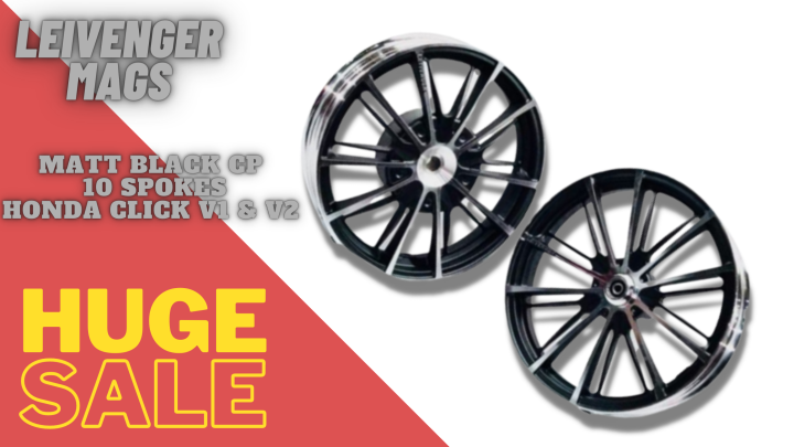 LEIVENGER MAGS MATTE CLACK CP FOR HONDA CLICK V1 & V2 | Lazada PH