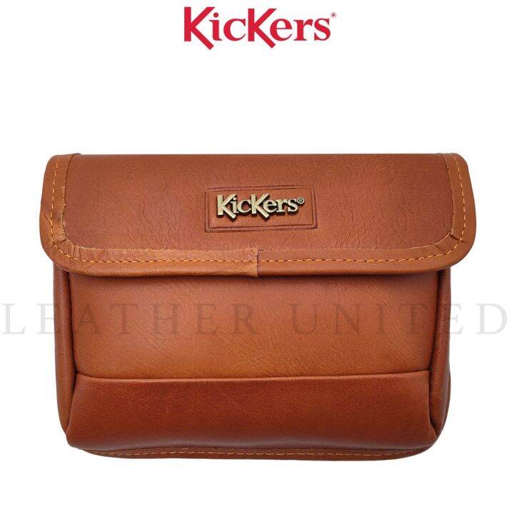 [LAZADA EXCLUSIVE] Kickers Genuine Top Grain Leather 2 In 1 Crossbody ...