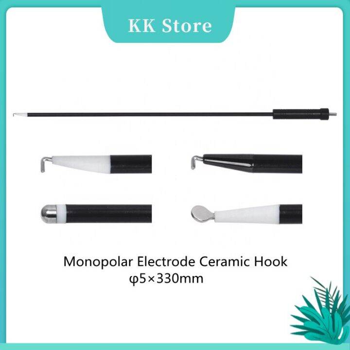 Medical Laparoscopic Instruments Suction Coagulator Hook Type Monopolar ...