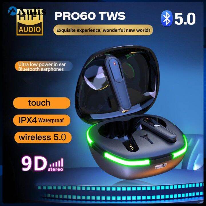 【Low pirce】TWS Pro60 Wireless Bluetooth earphones Noise Reduction High ...