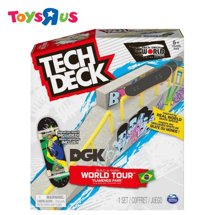 Tech Deck Build A Park World Tour Flamingo Park (Brazil) | Lazada PH