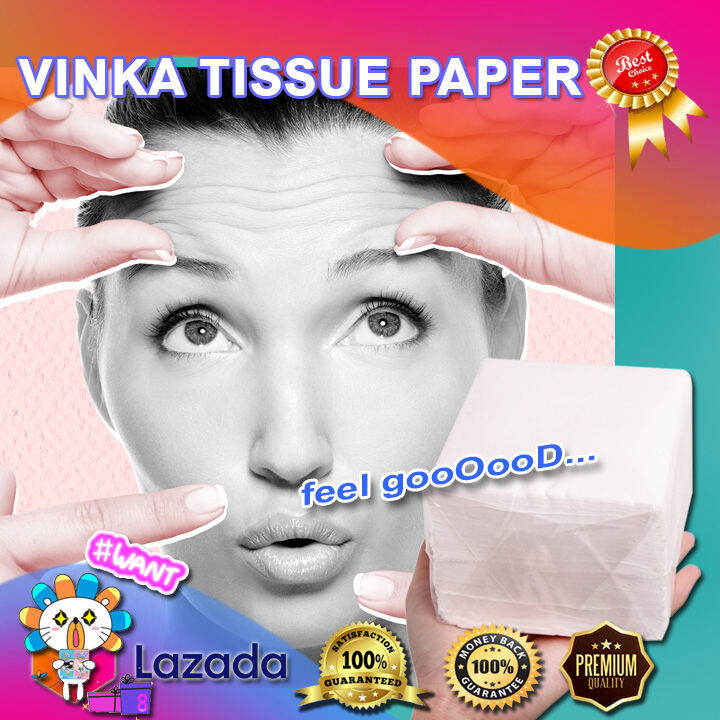 Tissue Paper 360 sheets, Facial Tissue, Toilet Paper, Sanicare, Wipe ...