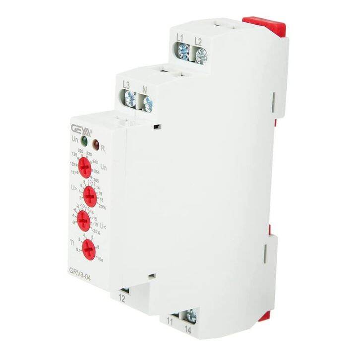 GRV8-04 M265 3-Phase Voltage Monitoring Relay Phase Sequence Phase Failure Protection | Lazada PH
