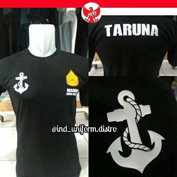 KAOS TARUNA MARINE PELAYARAN REQUEST NAMA | Lazada Indonesia