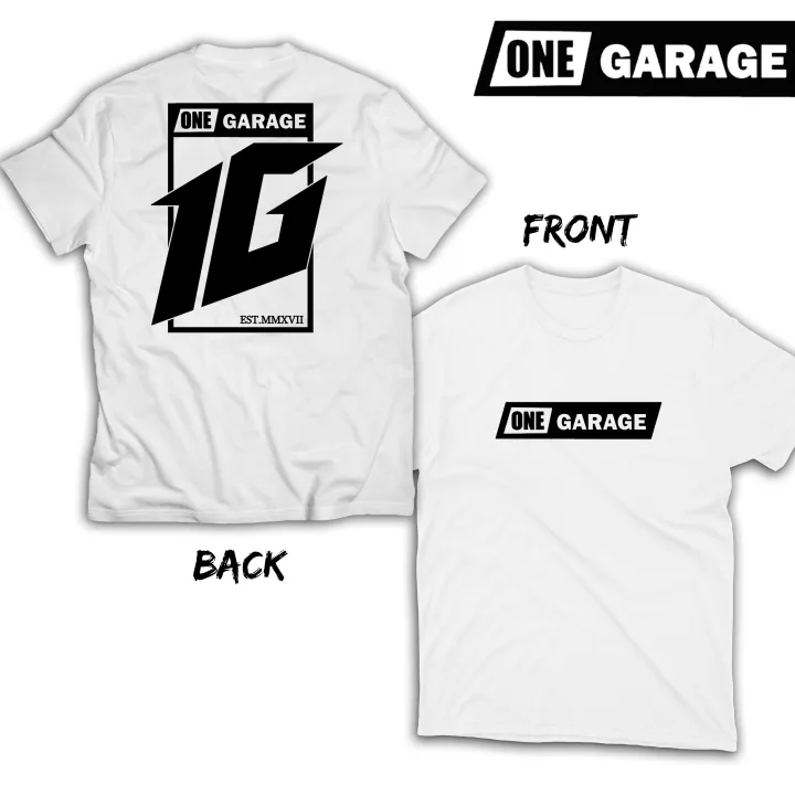 One Garage 1G Logo Motodeck Wanji Truepa High Quality Shirt (G1 ...