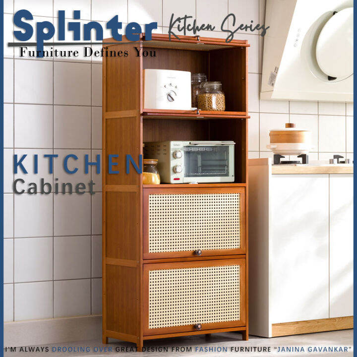 Multi Compartment Kitchen Sideboards Cabinet Rack Storage Living Room ...