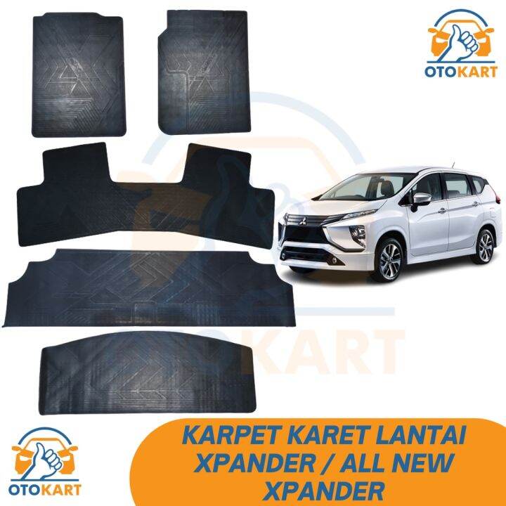 KARPET LANTAI KARET XPANDER ALL NEW XPANDER / KARPET KARET MOBIL ...