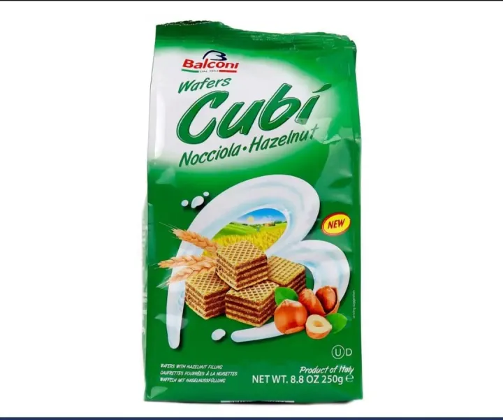 Balconi Wafers Cubi Hazelnut 250g | Lazada PH