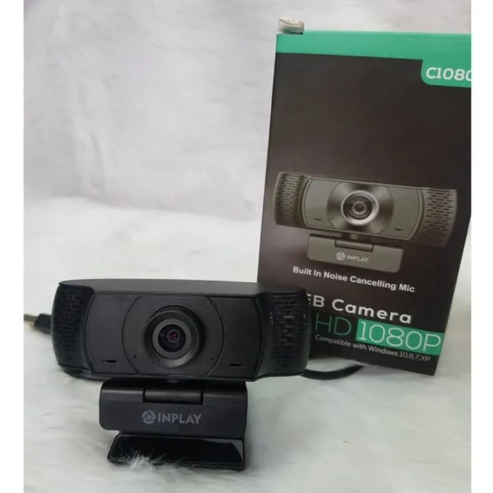 INPLAY C1080E 1080P HD Webcam Web Camera With Microphone For PC Laptop ...