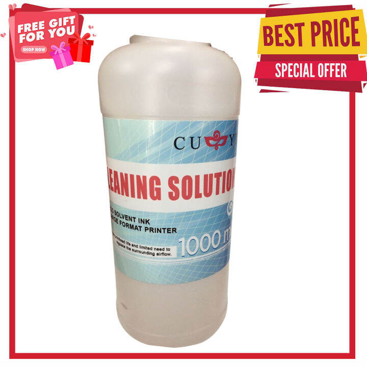 1 Liter Cleaning Solution for Eco Solvent Ink | Lazada PH