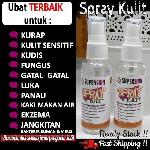 🔥 BERKESAN 🔥Ubat Kurap Gatal Kayap Kaki Makan Air Kulit Sensitif Kudis ...