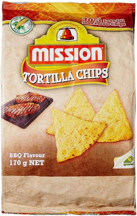 Mission Tortilla Chips BBQ Flavour 170g | Lazada PH