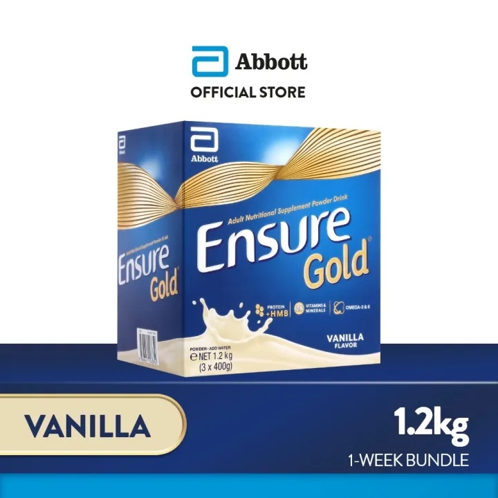 Ensure Gold HMB Vanilla 1.2KG For Adult Nutrition | Lazada PH