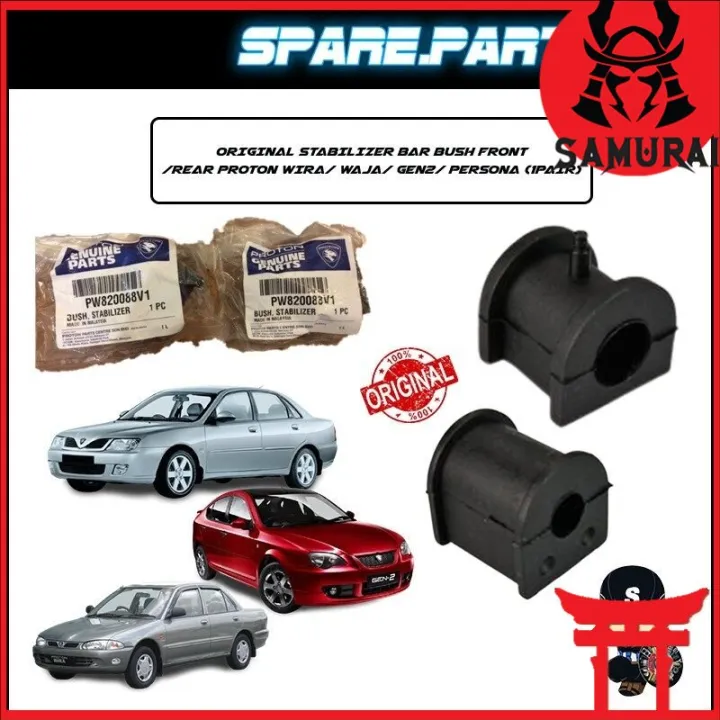 ORIGINAL STABILIZER BAR BUSH FRONT/REAR PROTON WIRA/ WAJA/ GEN2 ...