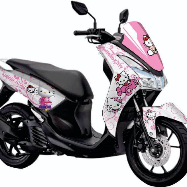 Decal Yamaha LEXI Full body Hello Kitty | Lazada Indonesia