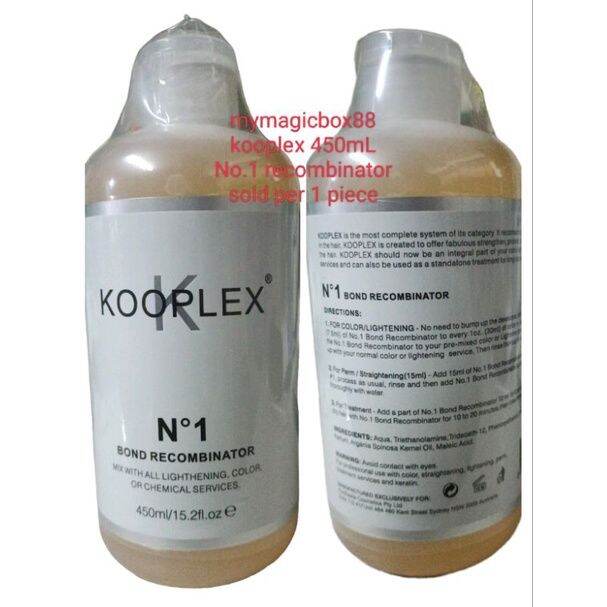 Kooplex No. 1 Bond Recombinator 450mL | Lazada PH