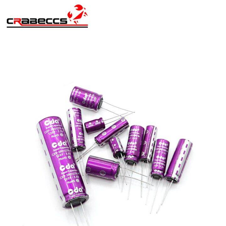 CDA3.0V 3V Super Capacitor 1F 2F 3.3F 5F 7F 10F 15F 18F 20F 25F 30F 50F ...