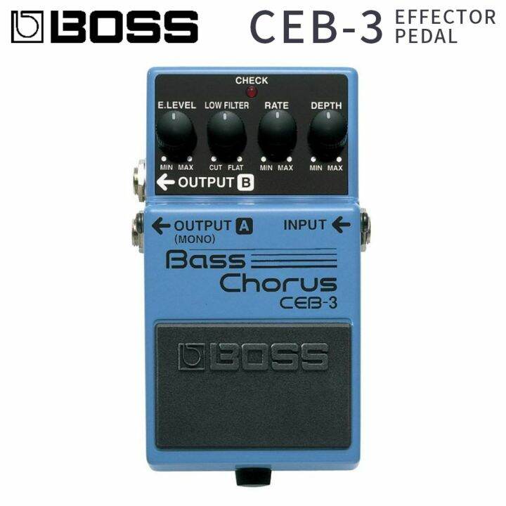 BOSS CEB-3 Bass Chorus Pink label Guitar effect pedal | Lazada PH