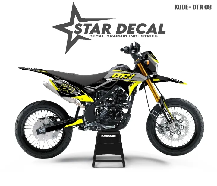 STAR DECAL | Decal DTRACKER Full Body | Sticker DTRACKER Full Body ...