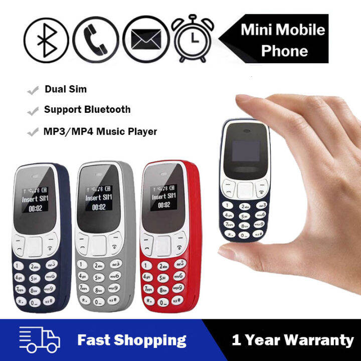 BM10 Mini Keypad Mobile Phone Original With Bluetooth Dual Sim Basic ...