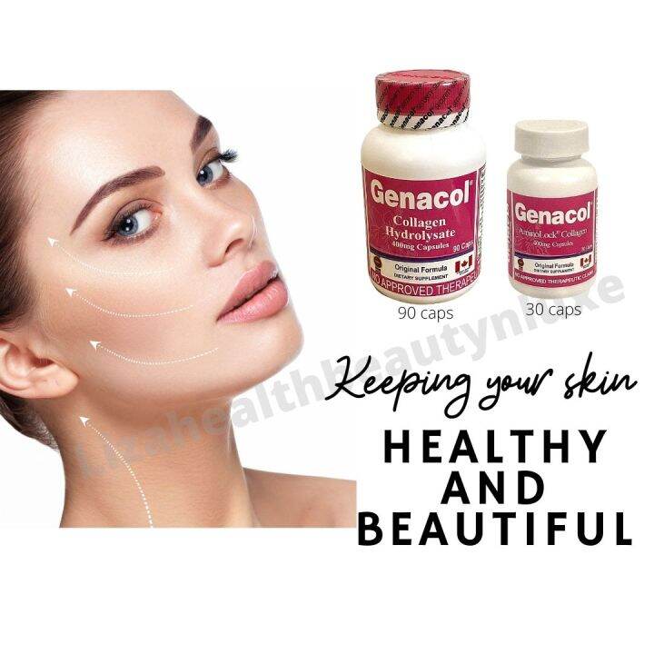 Genacol Collagen Hydrosylate 400mg capsules beauty supplement | Lazada PH