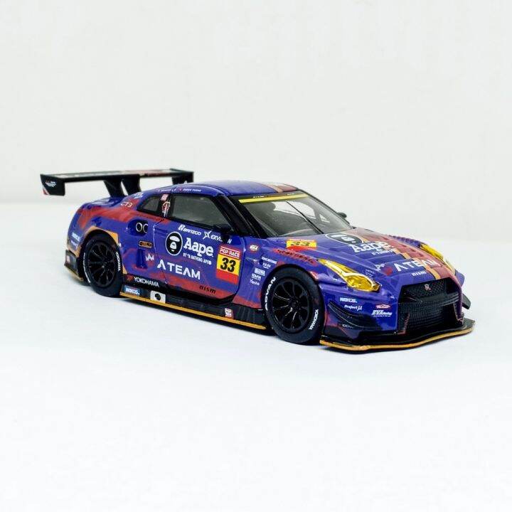Pop Race Miniatur Die Cast Mobil Nissan GTR Nismo GT3 EVA RT Test Type ...