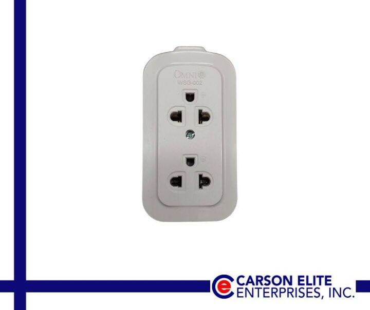 OMNI Surface Convenience Outlet w/ Ground | Lazada PH