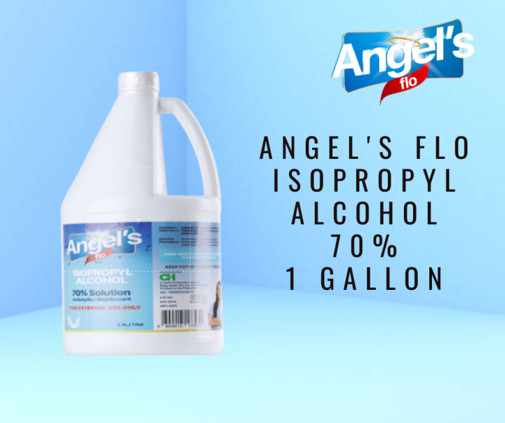Angel's Flo Isopropyl Alcohol 70% 1gallon | Lazada PH