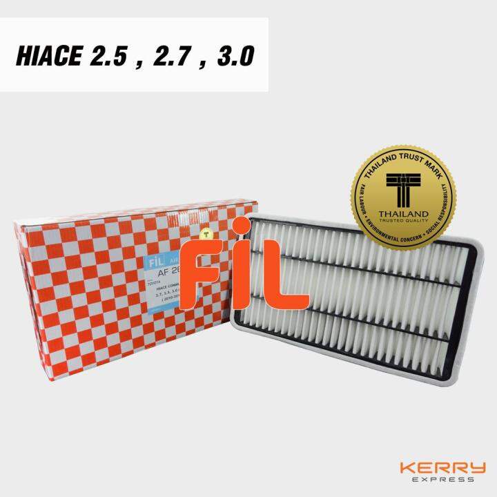 FIL (AF 269) ไส้กรองอากาศ สำหรับรถ Toyota New Commuter (ปี 2010-2018 ...